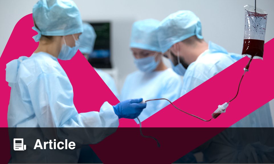 Introducing the Concept of Patient Blood Management and Haemovigilance ...